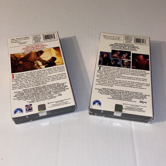 Paramount | Media | Star Trek The Movie Collection Six Unopened Vhs ...